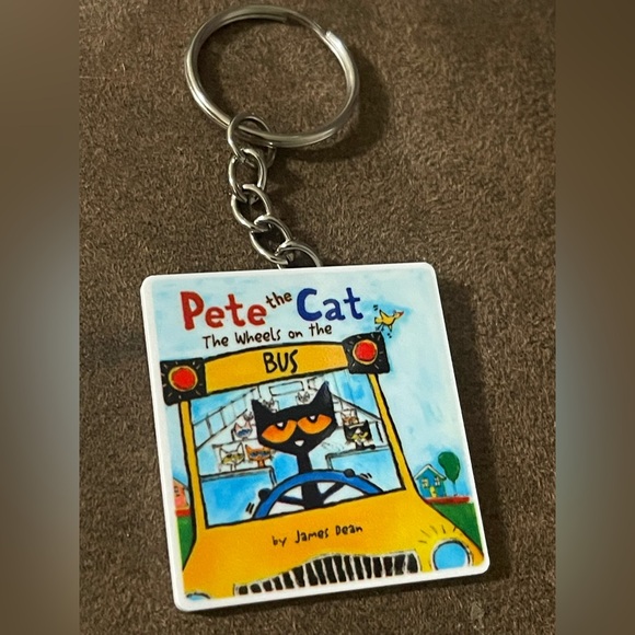 Accessories | Pete The Cat Keychain | Poshmark